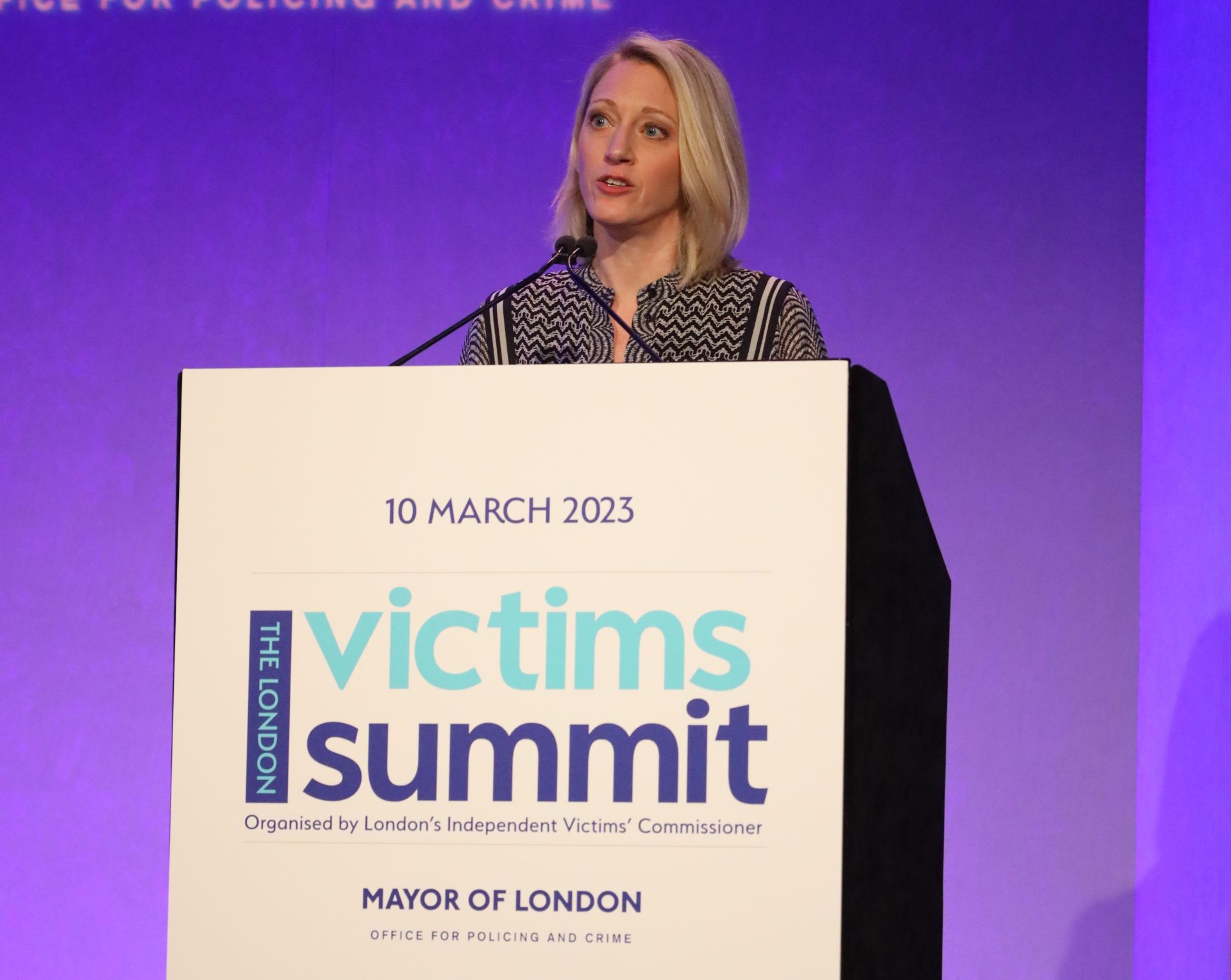 Victims Summit led by London's first ever Victims' Commissioner Claire ...