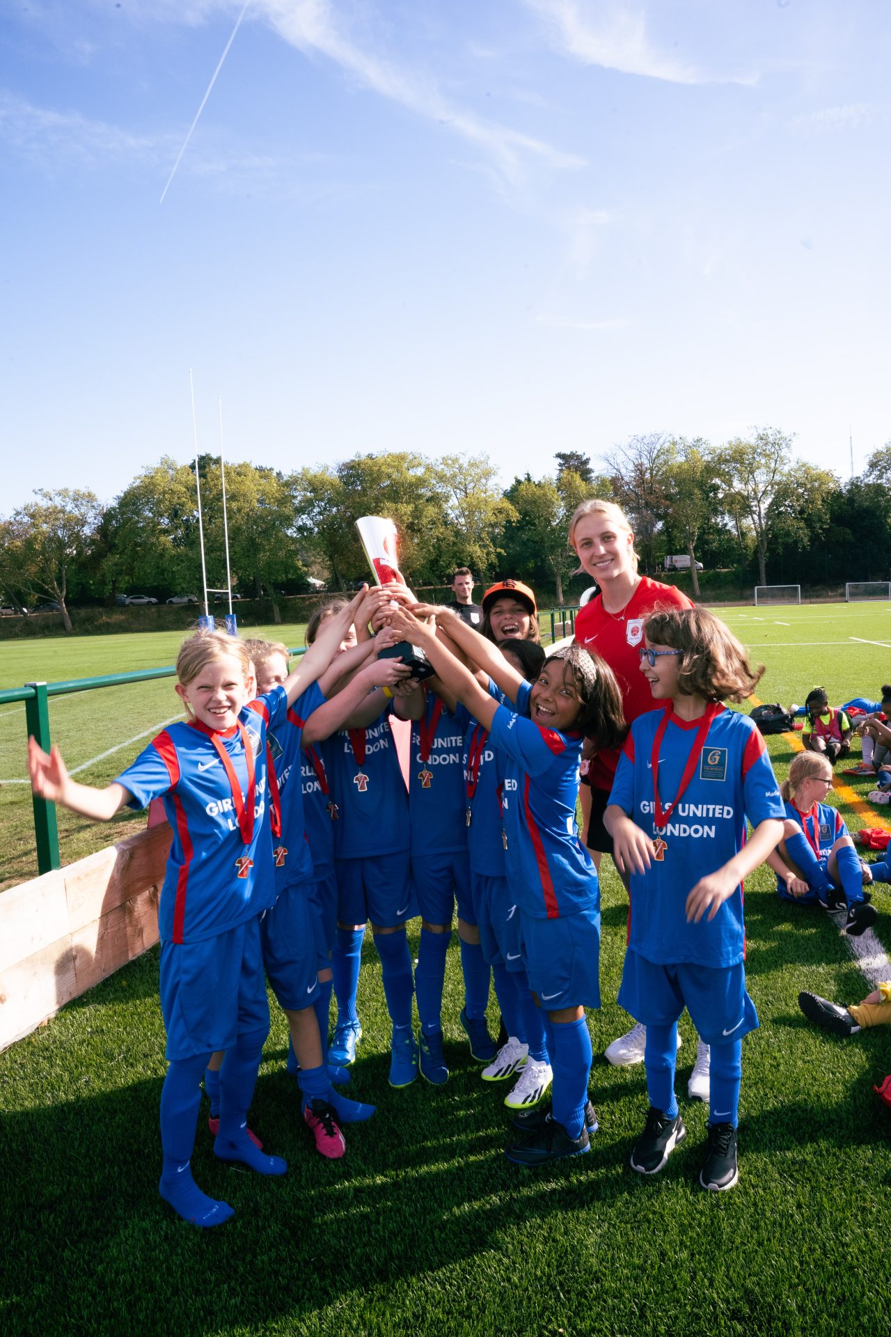 Peckham football club celebrates International Day of the Girl