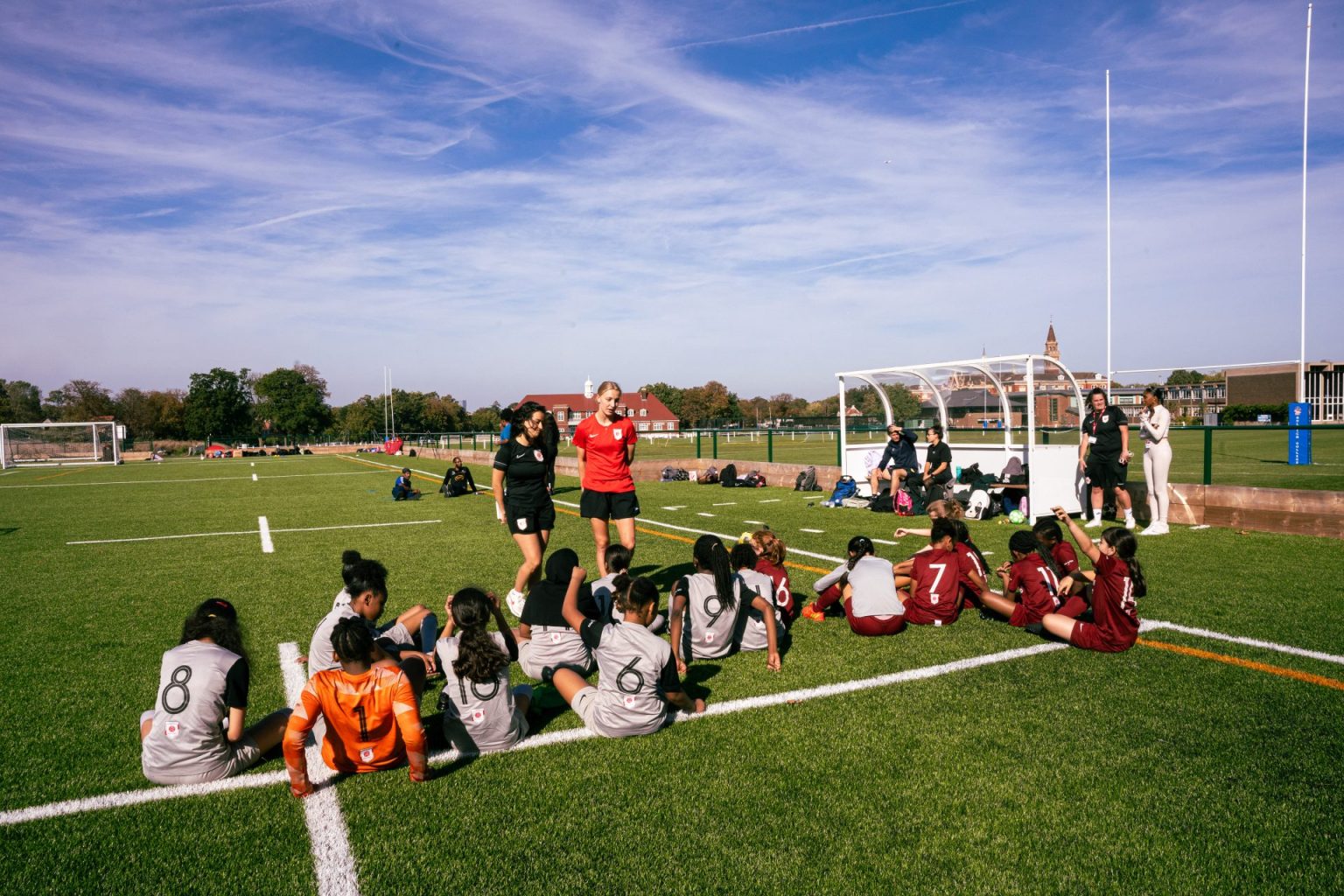 Peckham football club celebrates International Day of the Girl