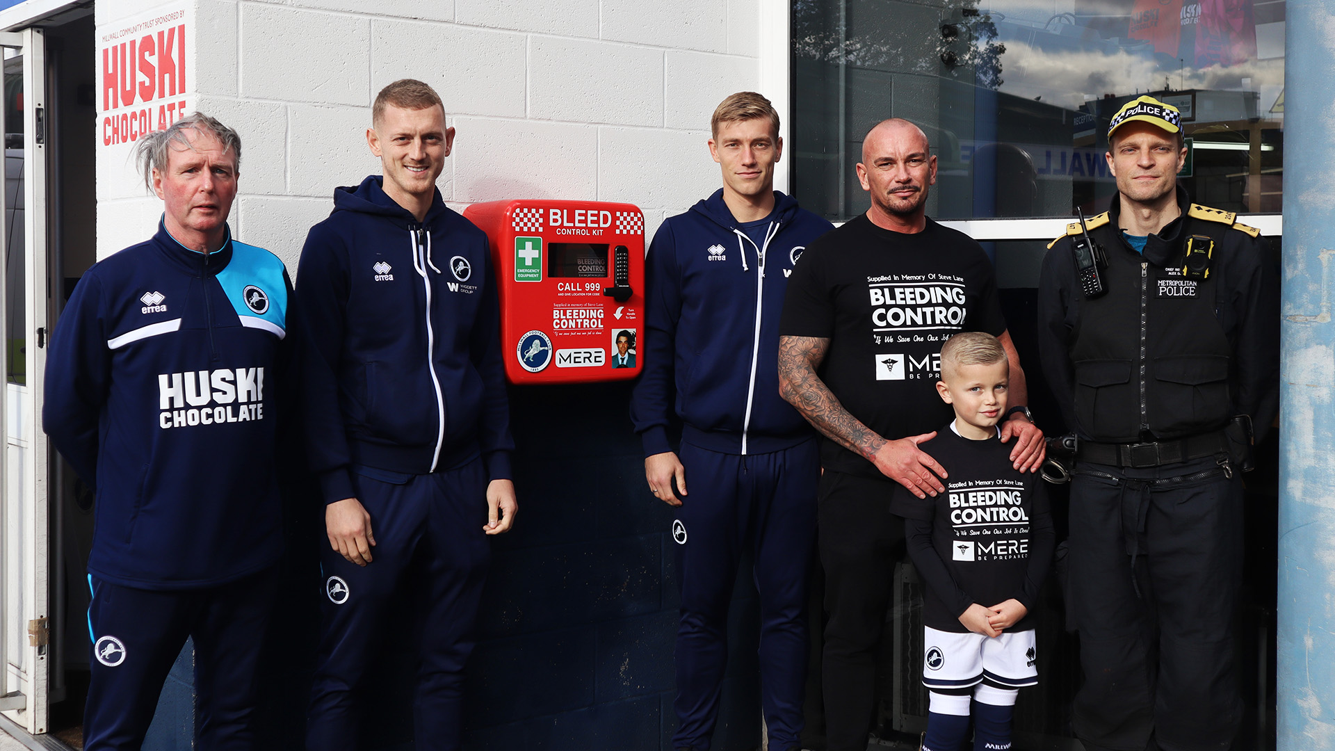 Millwall FC install life-saving blood control kits | South East Londoner