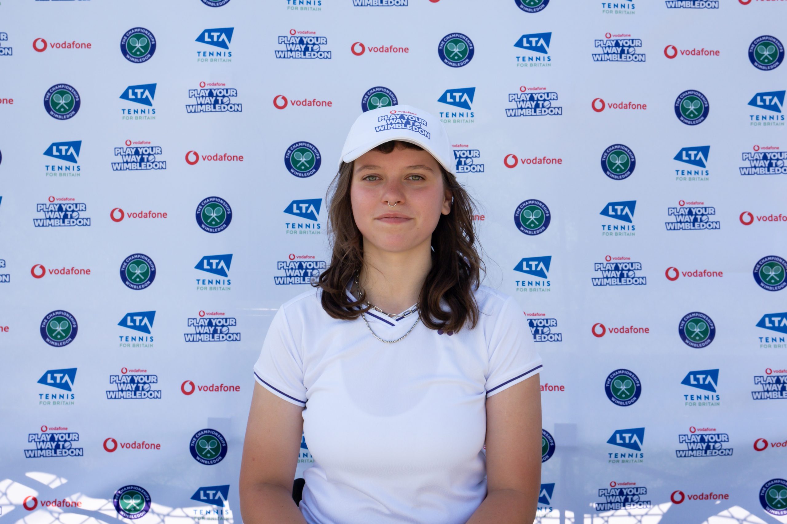 Rising tennis star fulfils lifelong dream of playing at Wimbledon