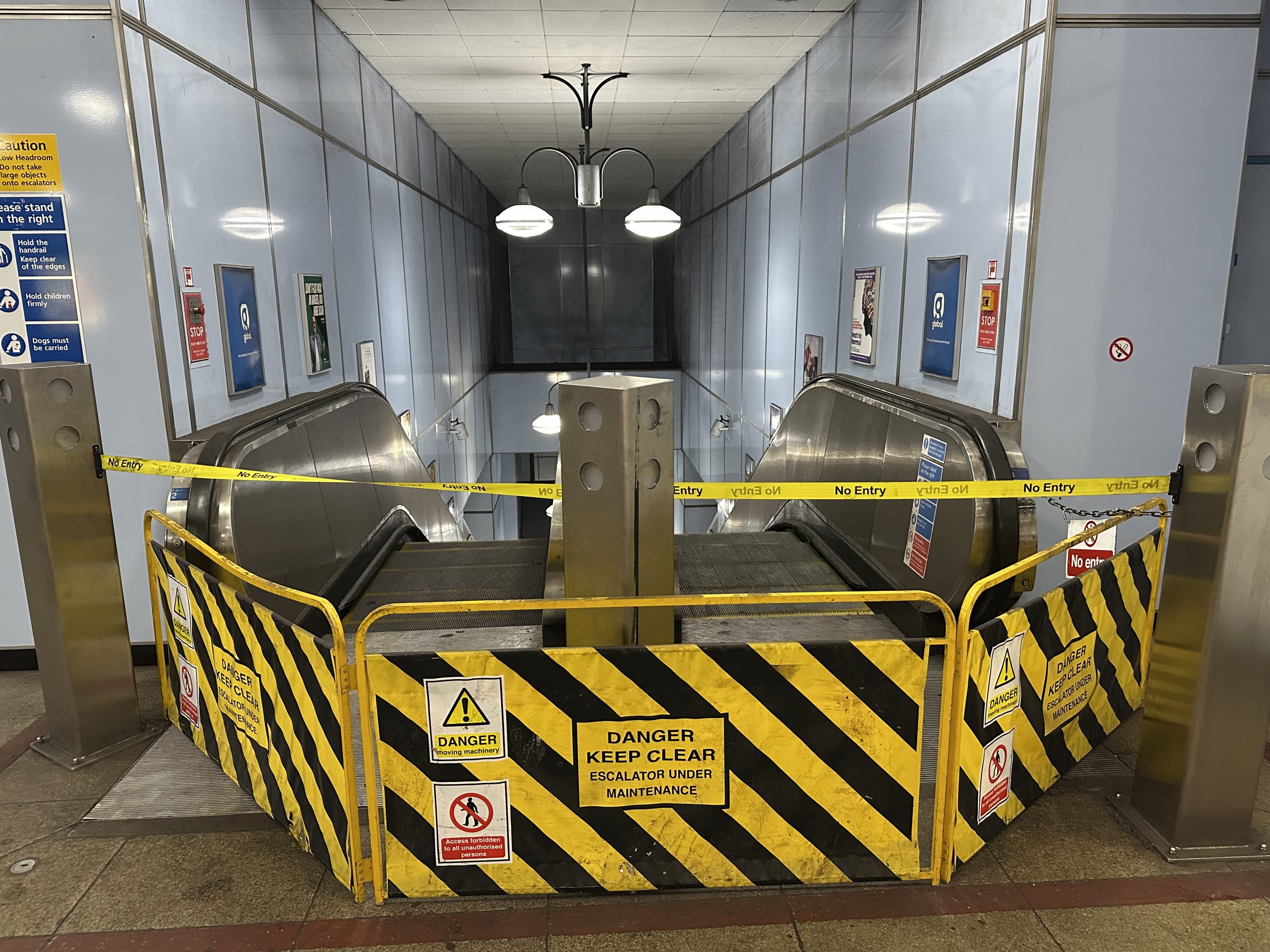 Campaign to fix Cutty Sark DLR's broken escalators