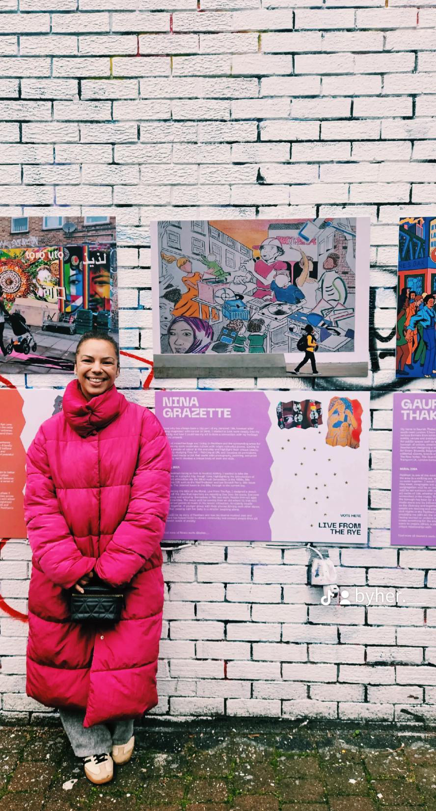 Peckham community help design new Rye Lane mural
